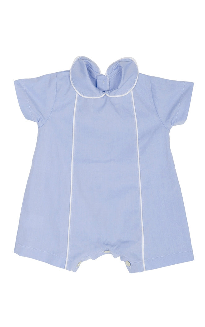 Popelín Azul para Bebés - Vicky Bargalló